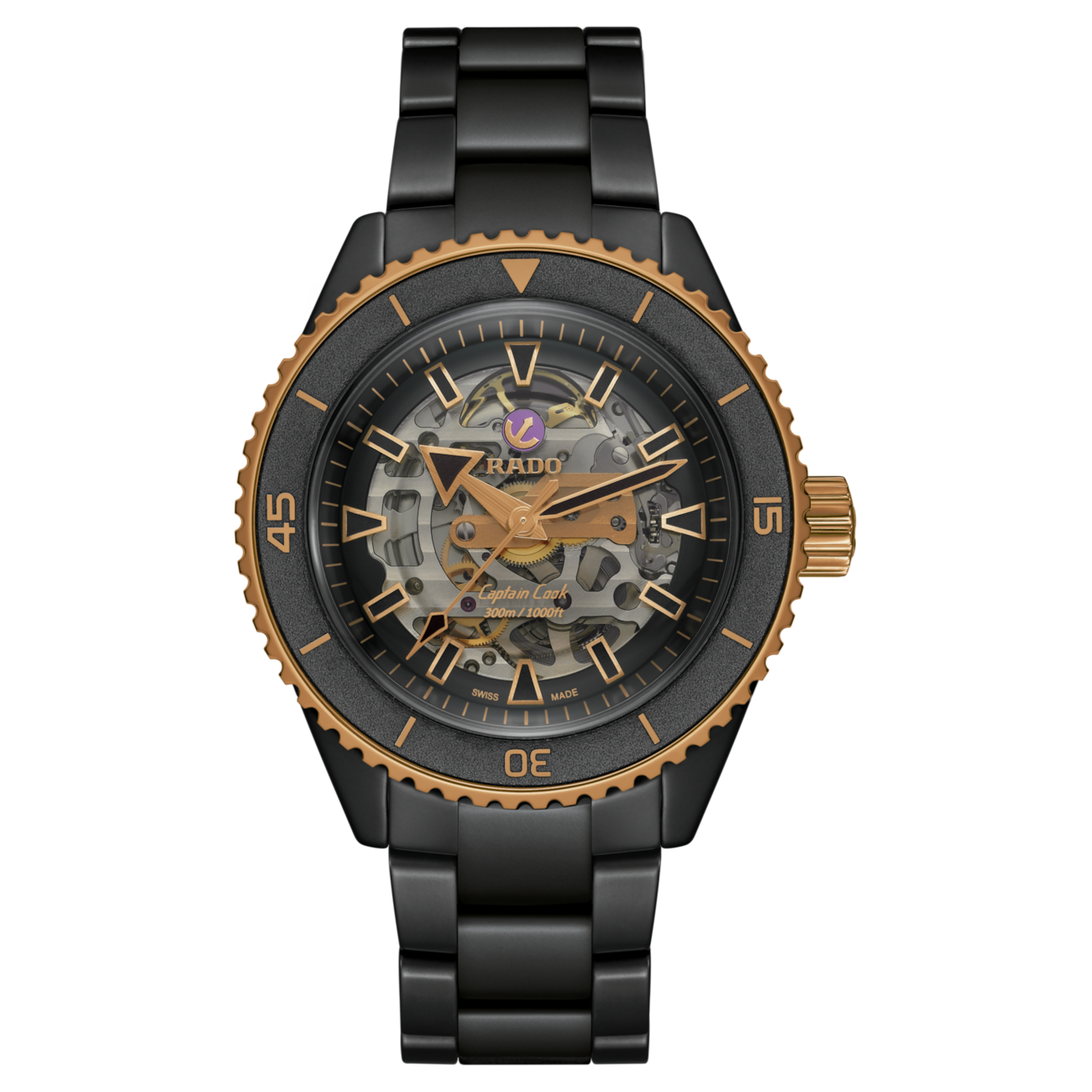 Captain Cook High-tech Ceramic Skeleton - R32192152 – Watch Warehouse ...